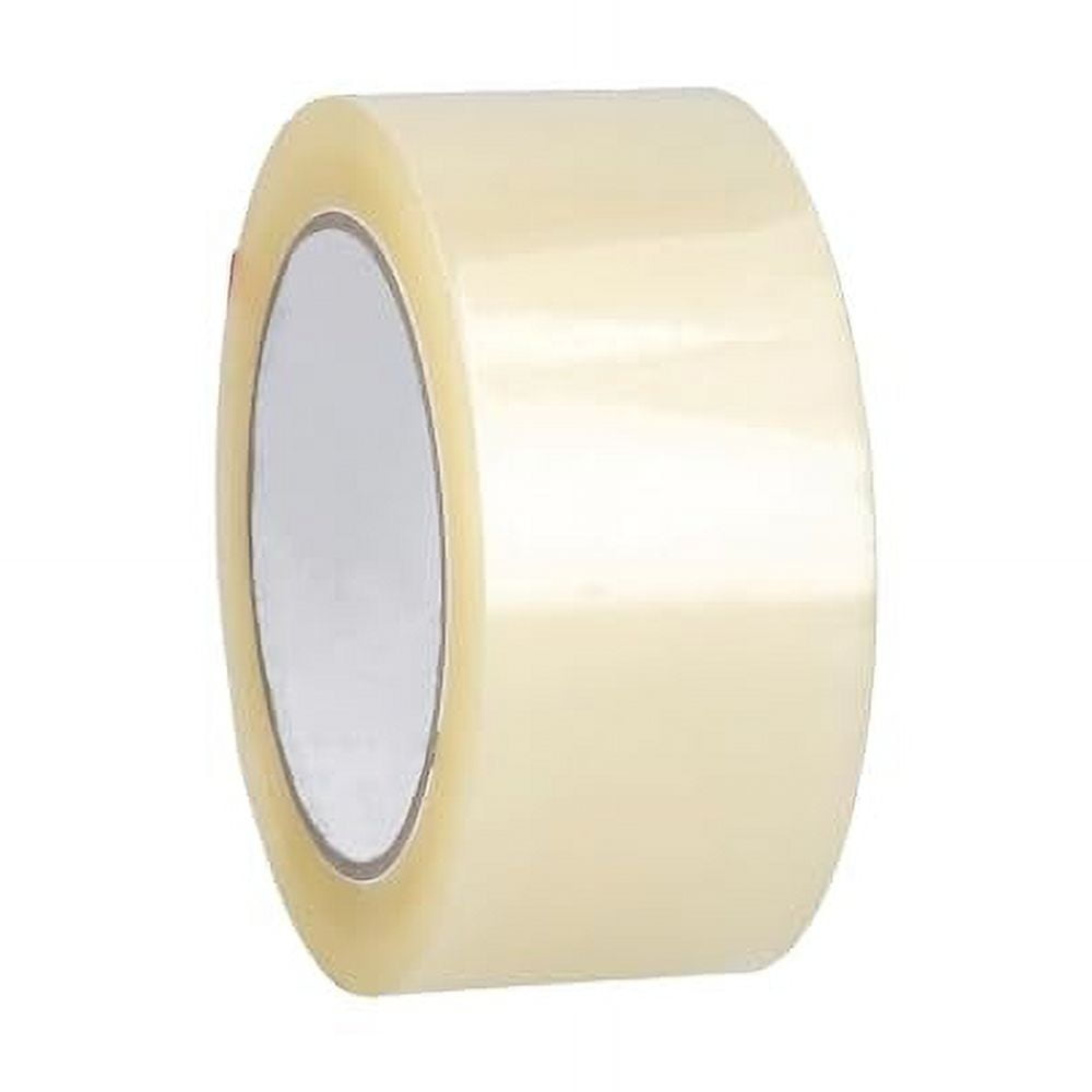 Clear Packing Tape, Shipping Tape Rolls, 2 Inch x 100 Yards, 1.6 Mil ...