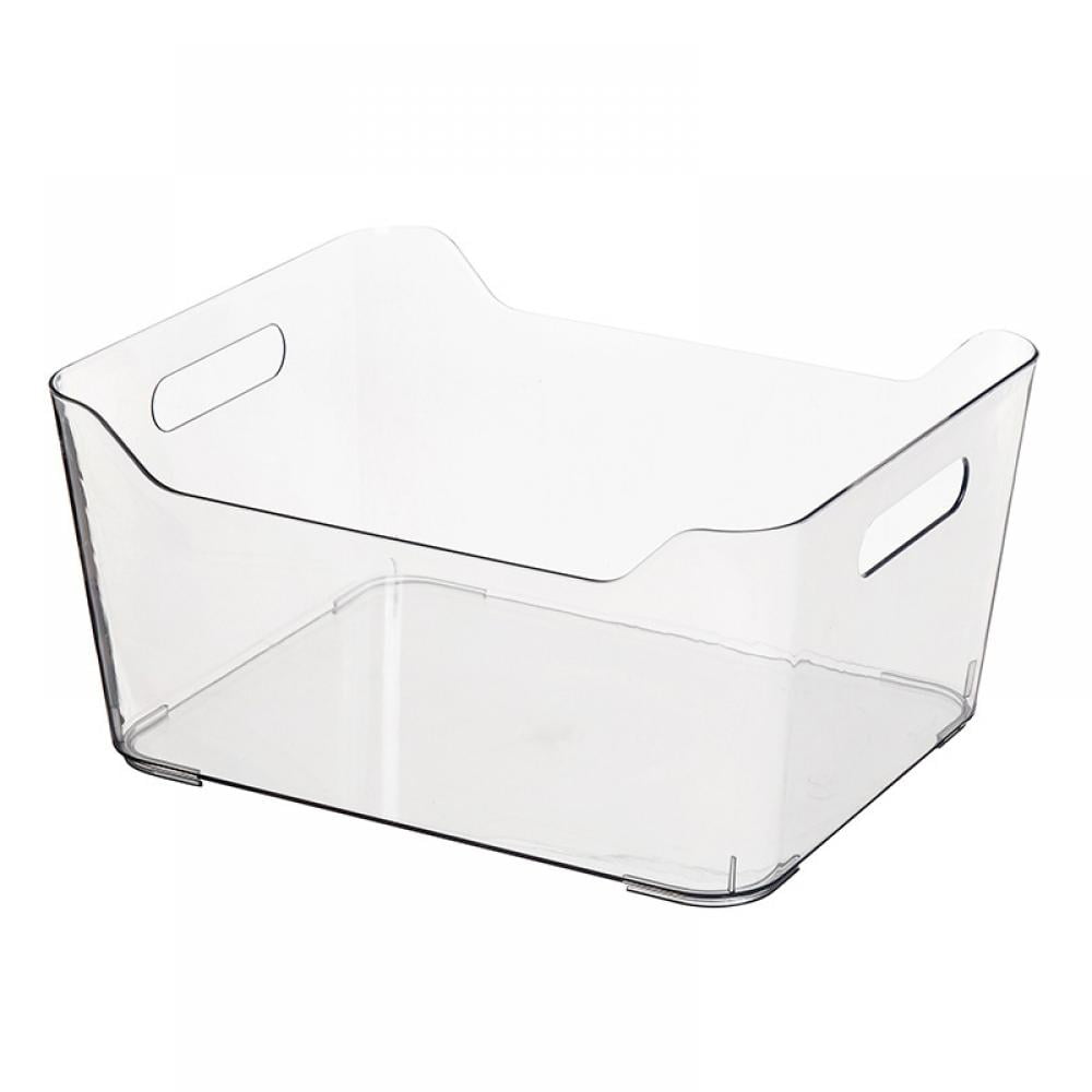 Clear Pantry Storage Organizer Bins, Plastic Food Storage Bins with ...