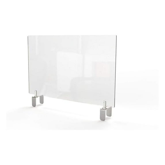 Clear Partition Extender with Attached Clamp, 24" x 42" - Walmart.com