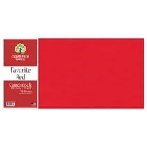 13 x 19 Cardstock - Ruby Red (1000 Qty.) - Walmart.com