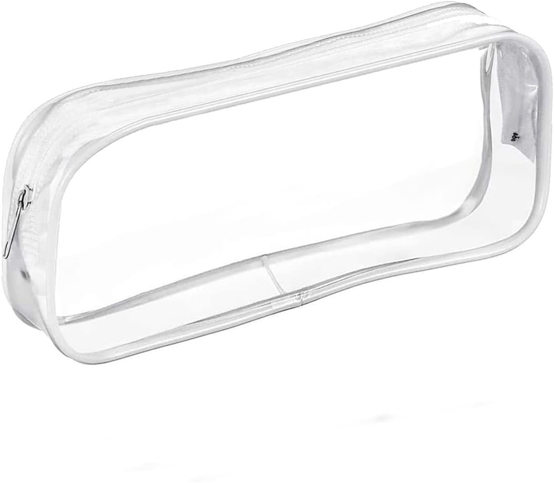 Clear Pencil Case, 1Pcs Clear Pencil Case for Exams, Waterproof Pencil ...