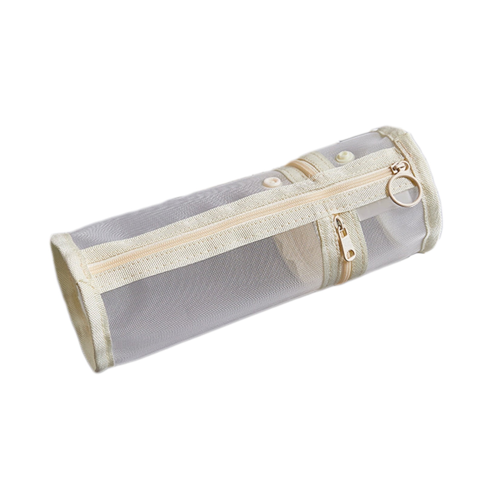 Clear Pencil Case Large Capacity Mesh Stationery Pouch for Collage ...