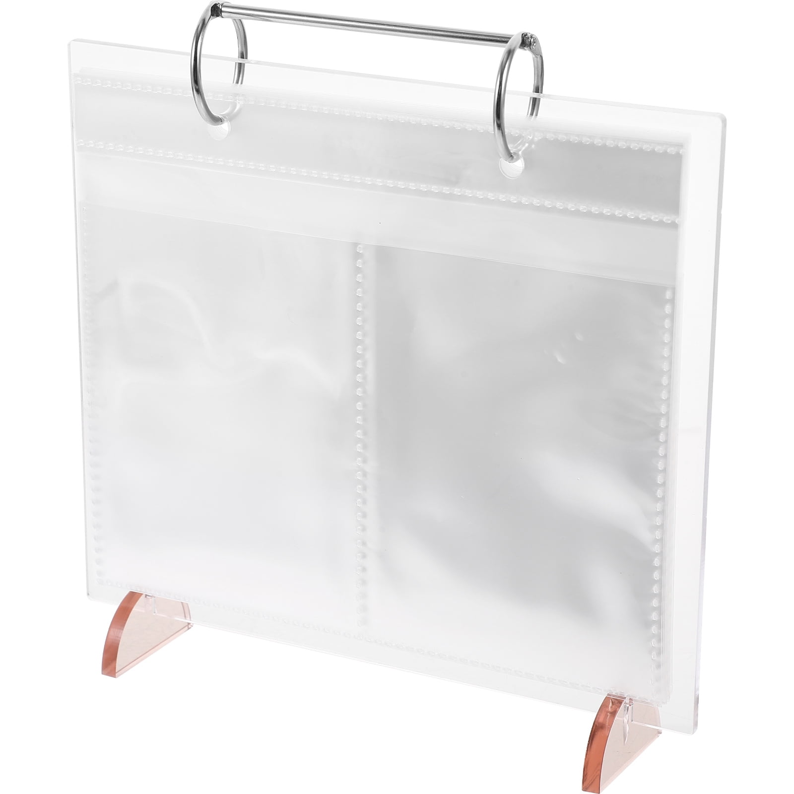 Clear Photo Album Holder Calendar Display Board Label Showing Stand ...