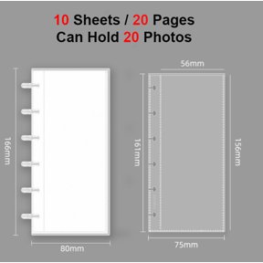Photo Album For Photo Booth 2x6 Photos - For Wedding or Party Pictures ...