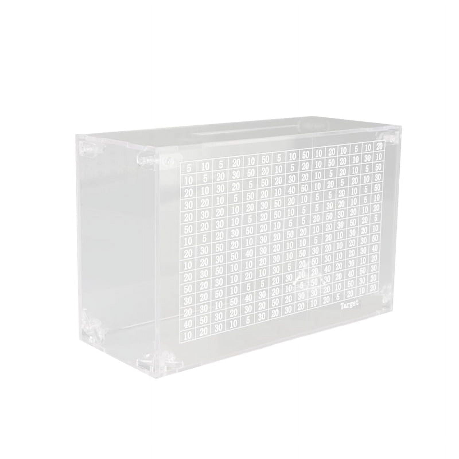 Clear Piggy Bank for Kids Adults,Clear Acrylic Bank,Adult Money Box ...