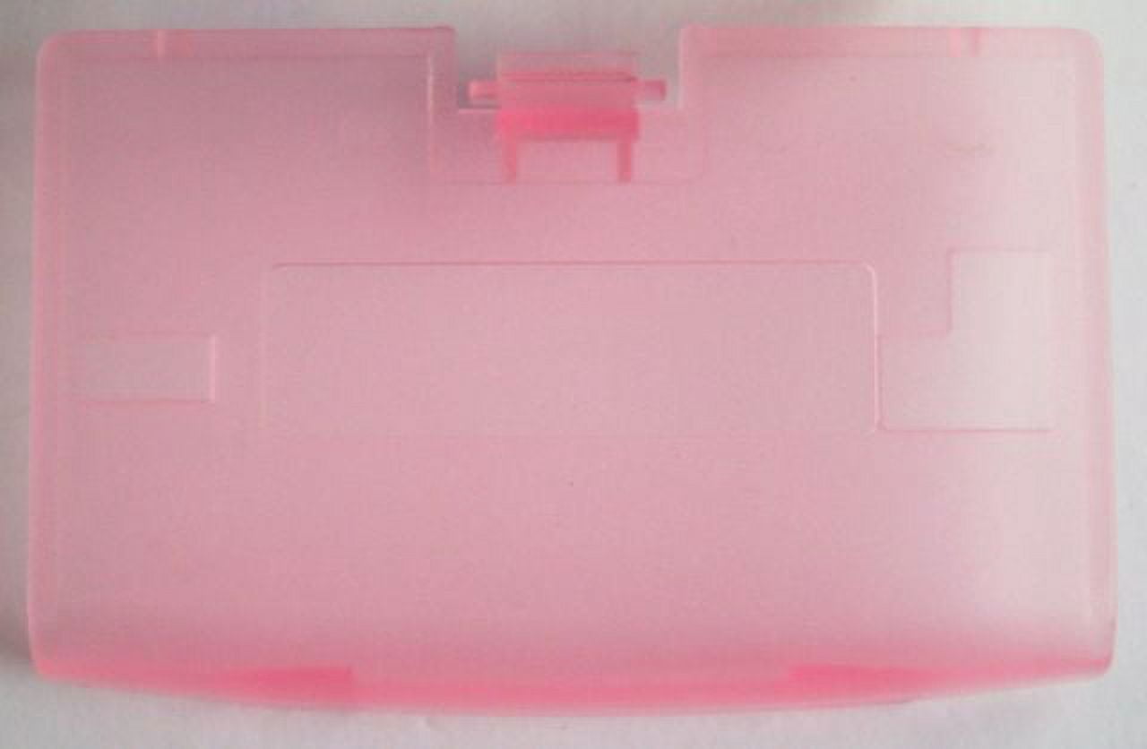 Clear Pink Nintendo Game Boy Advance (GBA) Replacement Battery Cover ...