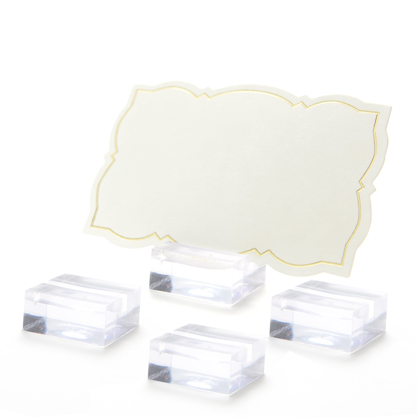 Clear Place Card Holders - 12ct. by Celebrate It - Walmart.com
