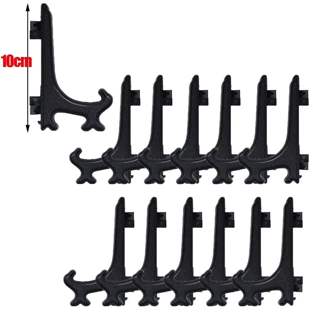 Clear Plastic Acrylic Easels Table Top Plate Holder Dish Bowl Racks ...