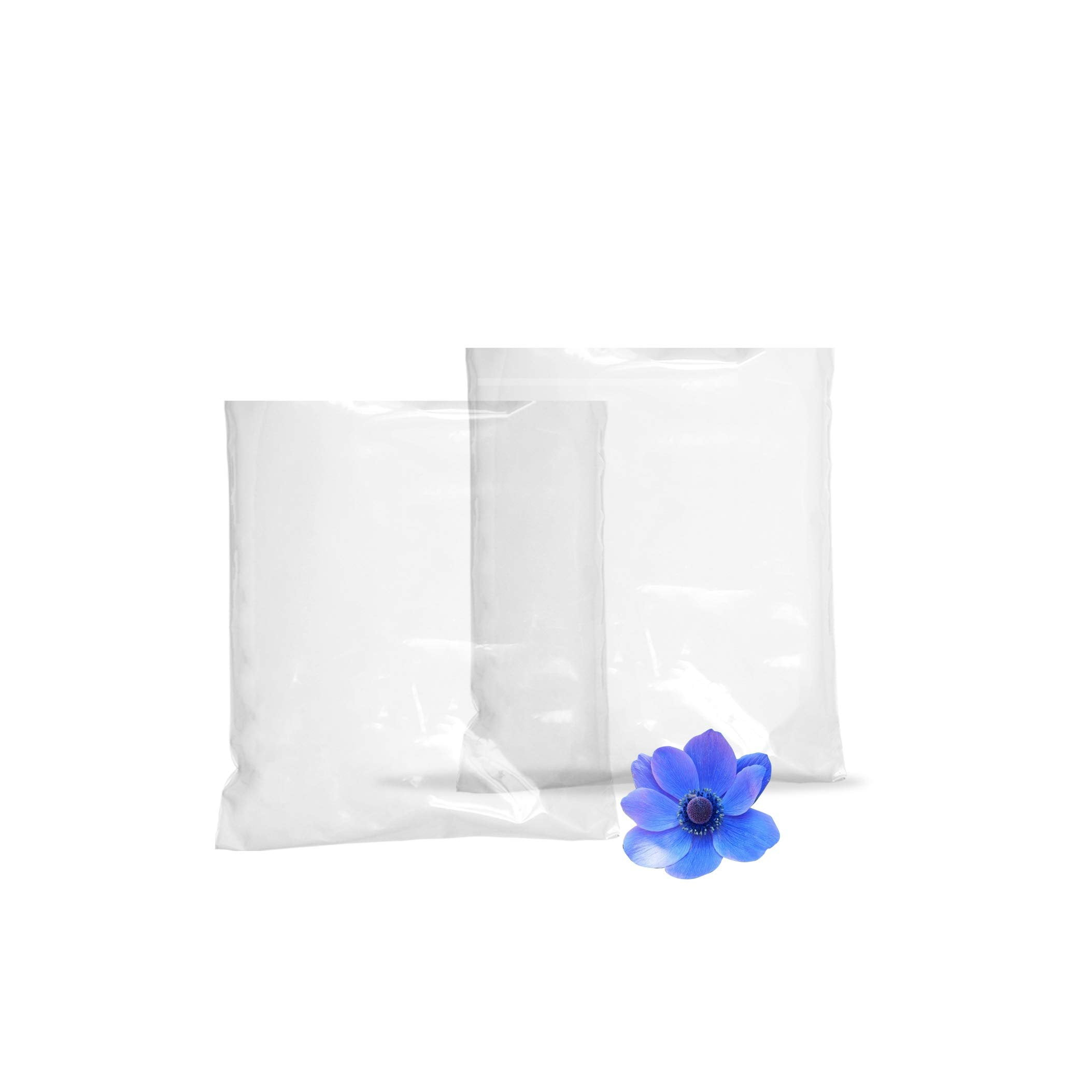 Clear Plastic Bakery Bags, 4 Mil Polyethylene Open Top, 1000 Count, 10 ...
