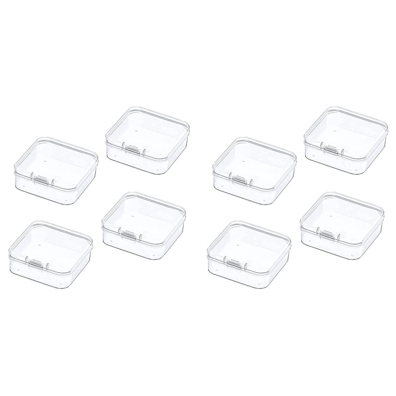 Clear Plastic Beads Storage Containers Box Storage Containers with ...