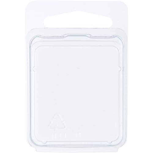 Clear Plastic Clamshell Package/Storage Container, 1.75" H x 1.5625" W ...