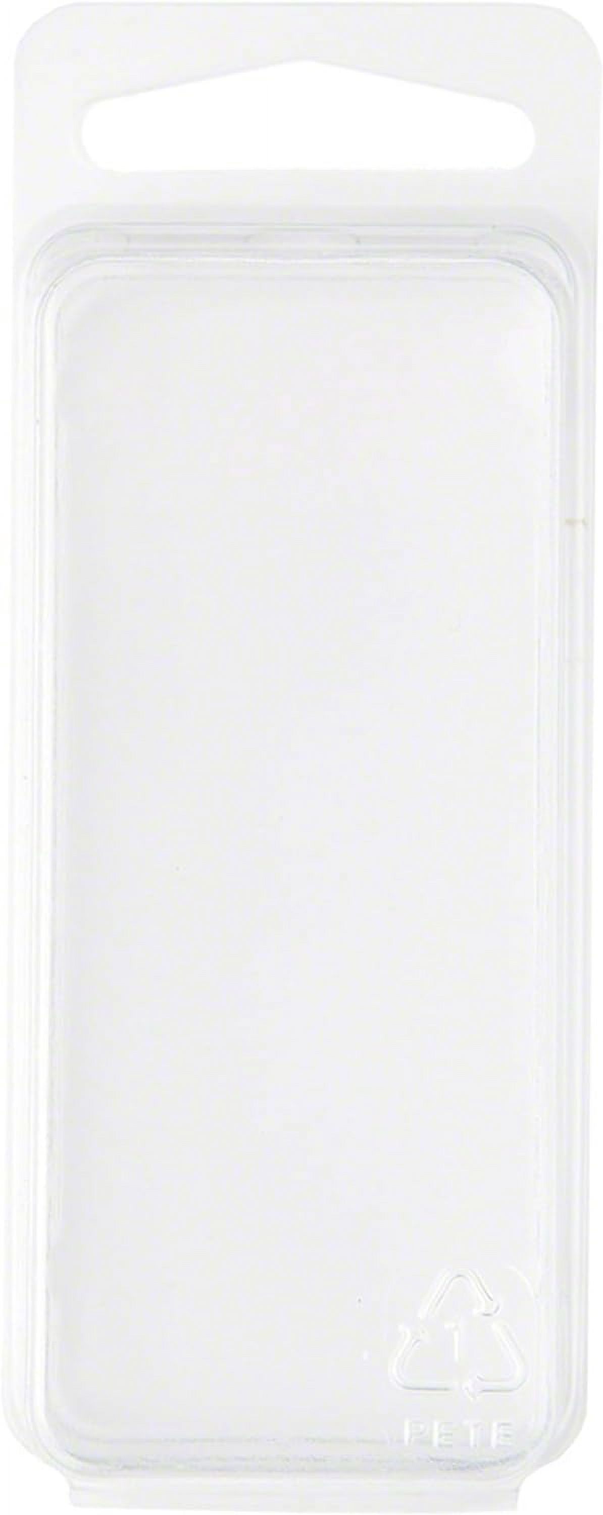 Clear Plastic Clamshell Package/Storage Container - 3.06 H x 1.25 W x 1 ...