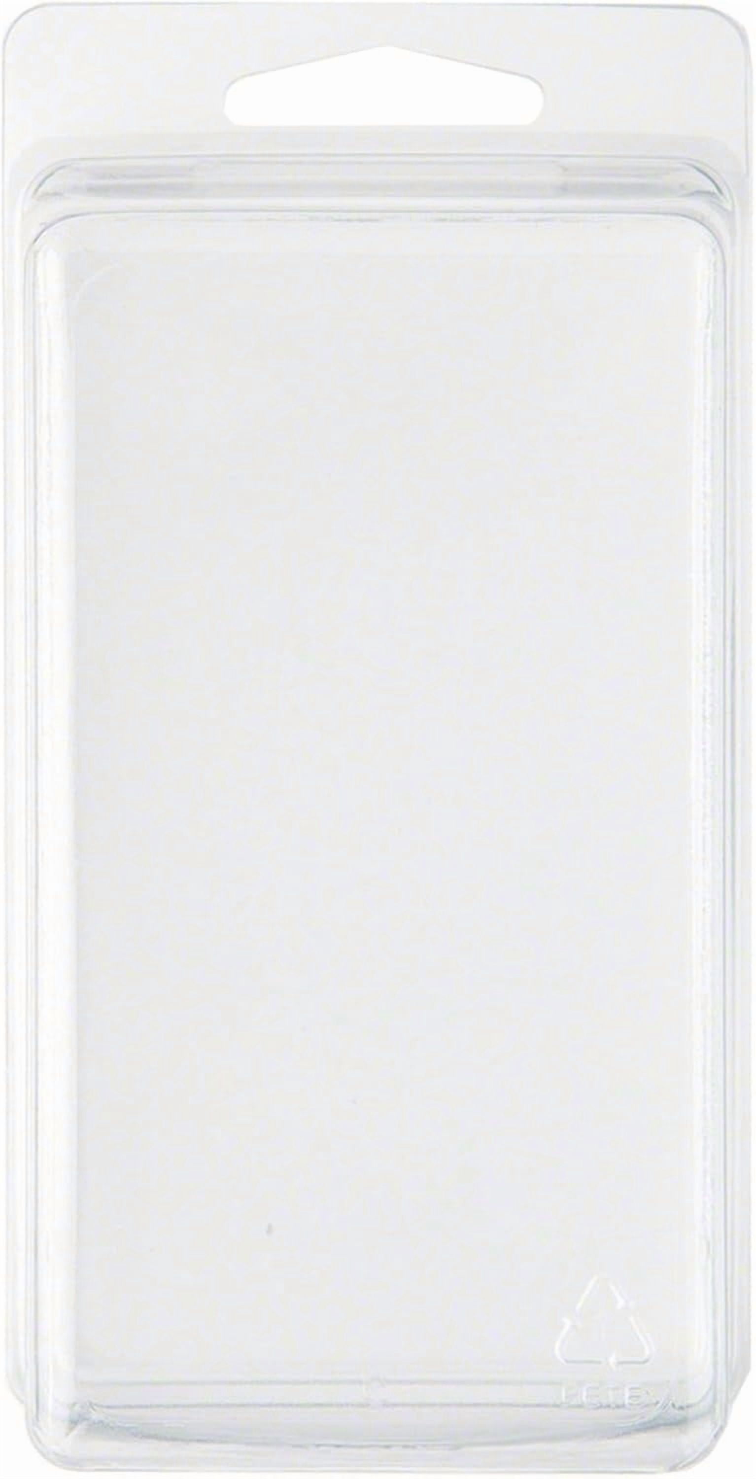 Clear Plastic Clamshell Package / Storage Container, 4.31" H x 2.44" W ...