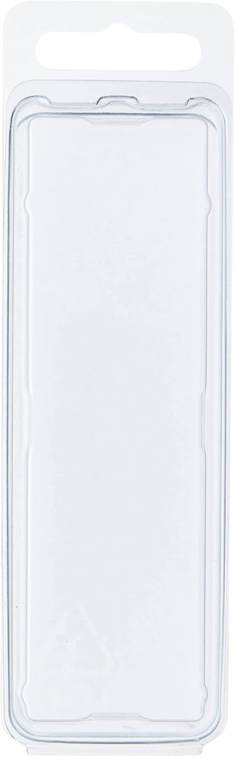 Clear Plastic Clamshell Package/Storage Container, 4" H x 1.1875" W x 1 ...