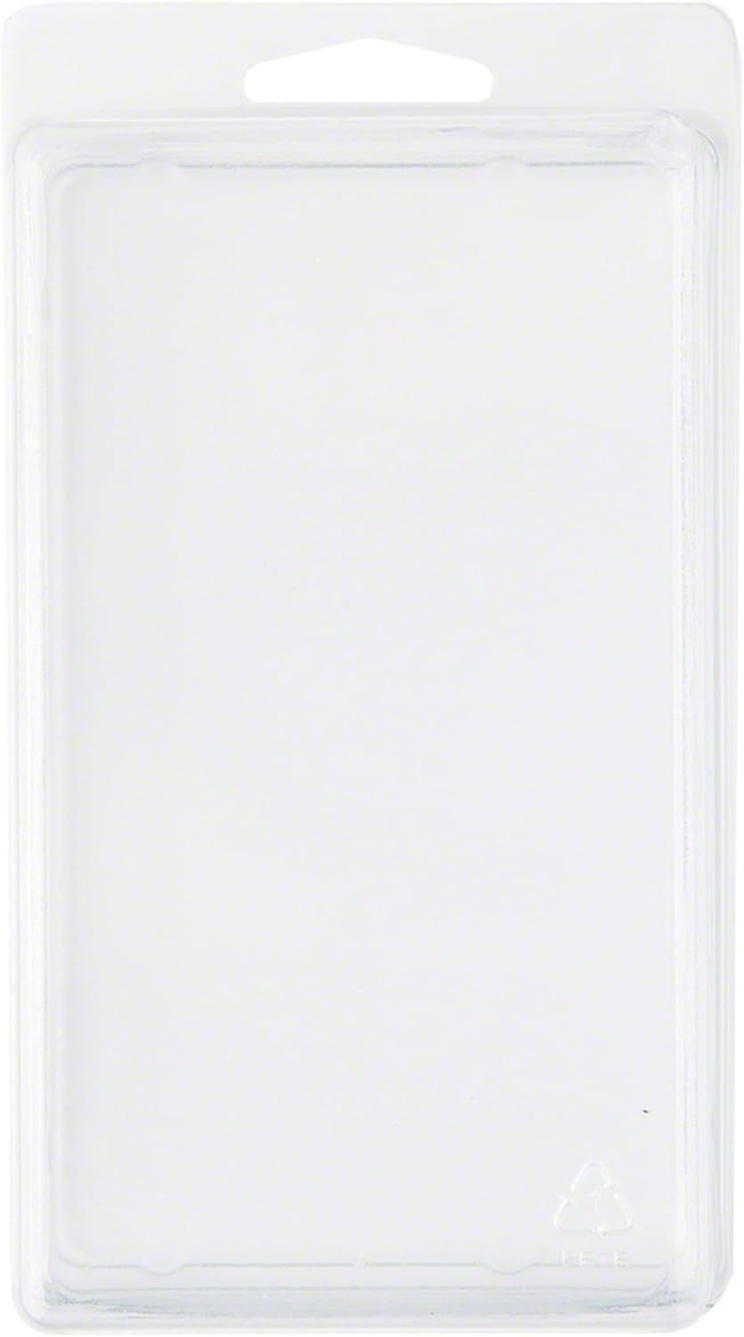 Clear Plastic Clamshell Package/Storage Container, 5.31" H x 3.13" W x ...