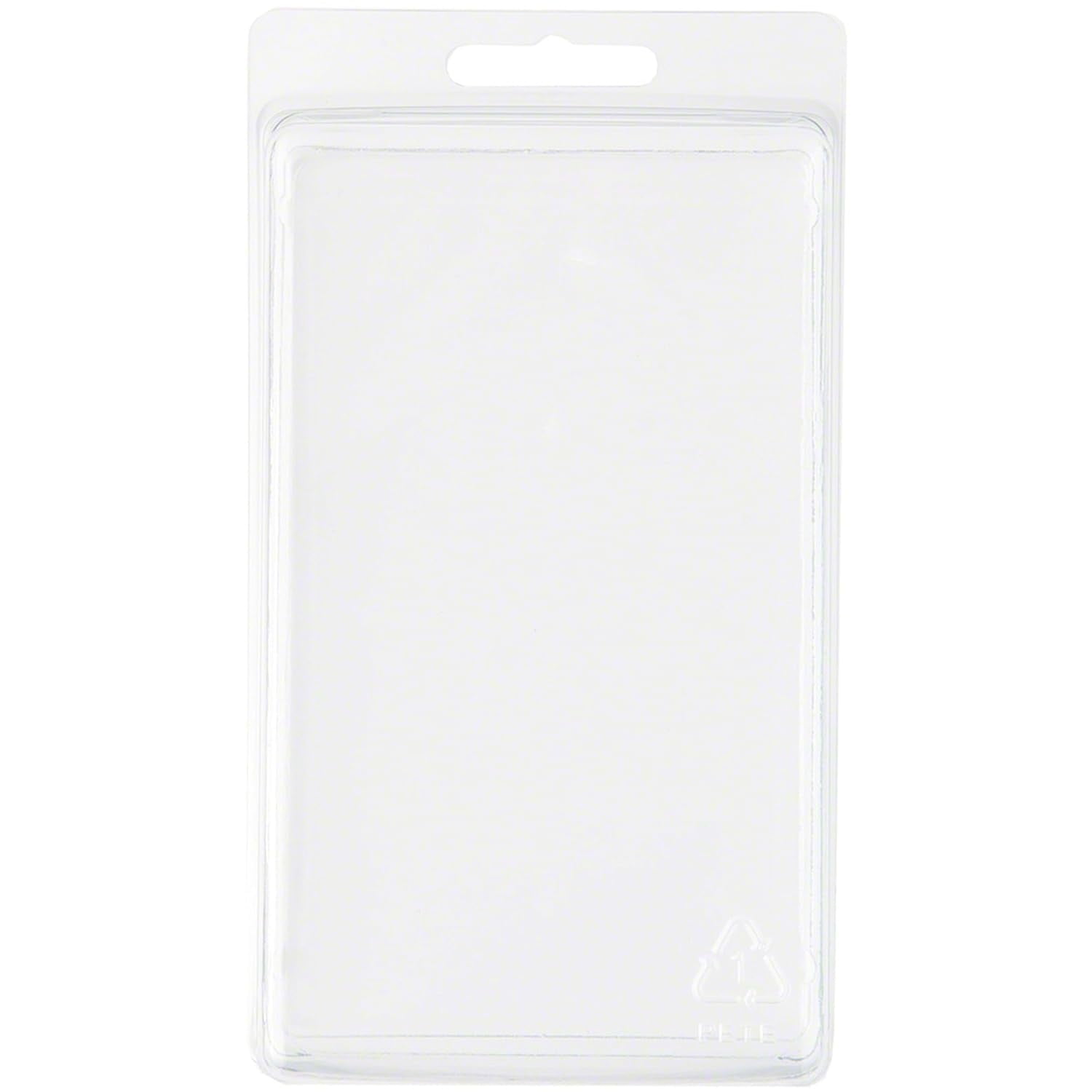 Clear Plastic Clamshell Package/Storage Container, 5.5" H x 3.19" W x 1 ...