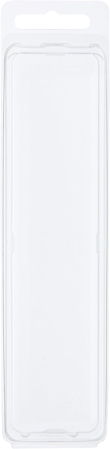 Clear Plastic Clamshell Package/Storage Container, 6.1875" H x 1.3125 ...
