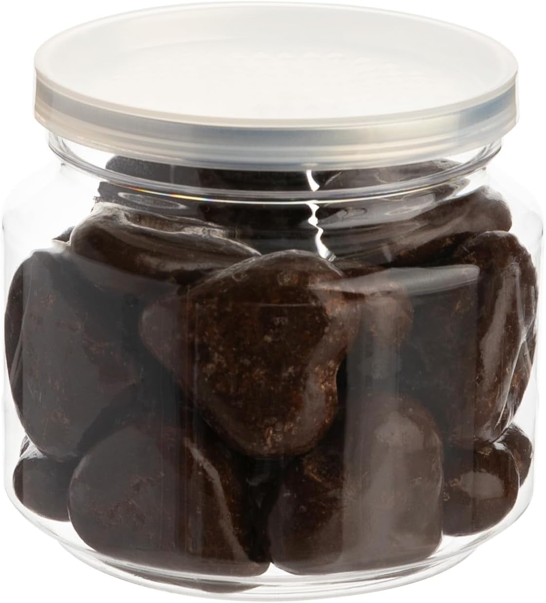 Clear Plastic Containers with Lids – 200 Pack Small Food Storage Jars ...