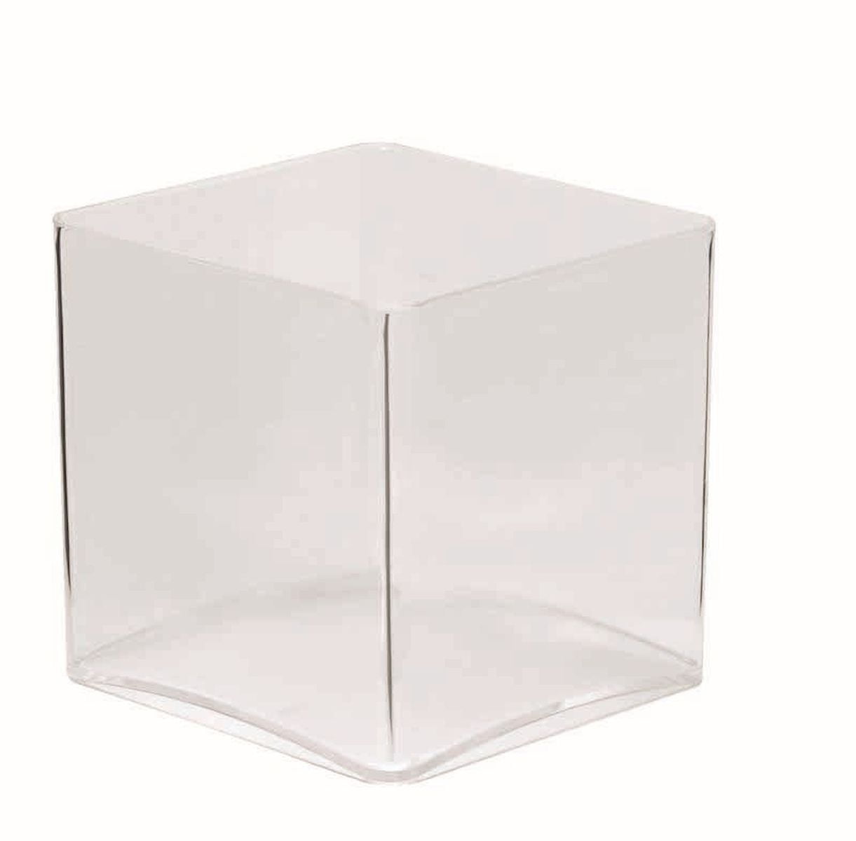 Clear Plastic Cube Decoration - Walmart.com