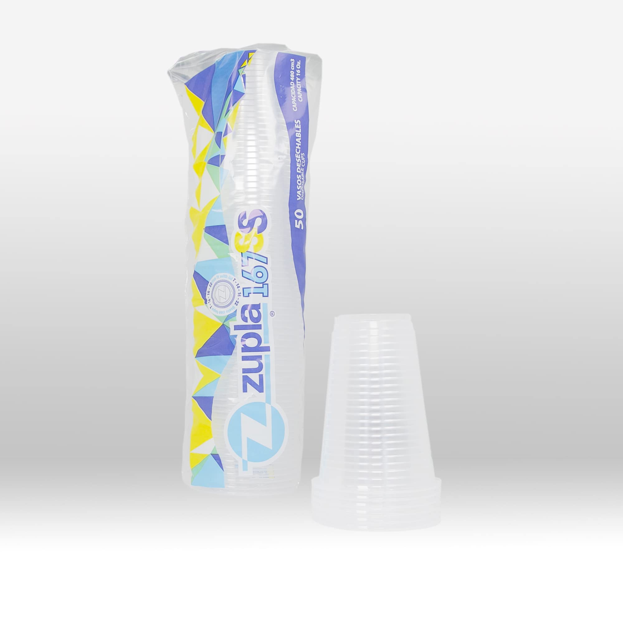 Clear Plastic Cups 16 oz – Polypropylene Disposable Cups for Hot & Cold ...