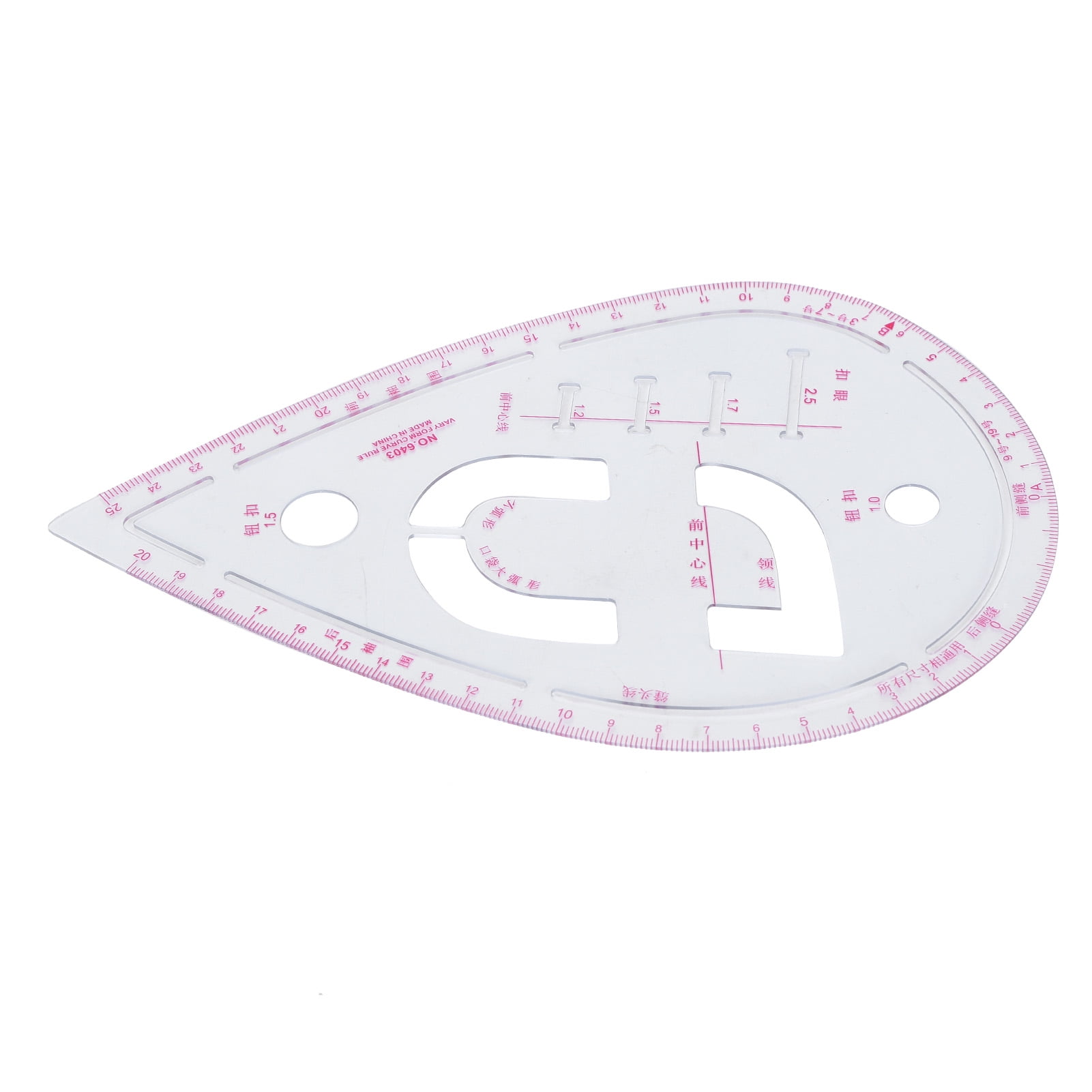 Clear Plastic Curve Ruler, Flexible Bendable Measuring Tool, 1PC ...