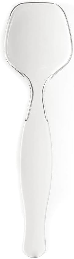 Clear Plastic Disposable Serving Spoons Large 8.5 inches Serving ...