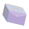 Clear Plastic Document Envelope Waterproof File Organizers For ...