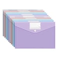 Clear Plastic Document Envelope Waterproof File Organizers For ...