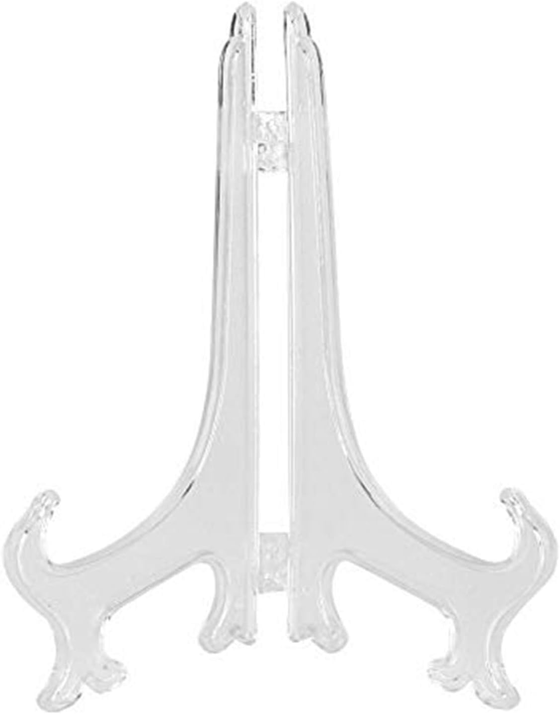 Clear Plastic Easels for Artworks, Gracefully Curved Design Ensures ...