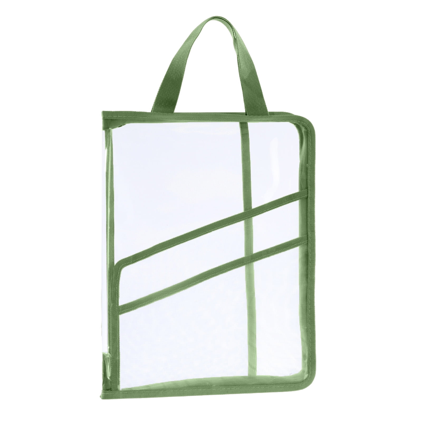Clear Plastic File Folder Important Document Bag Organizer Art ...