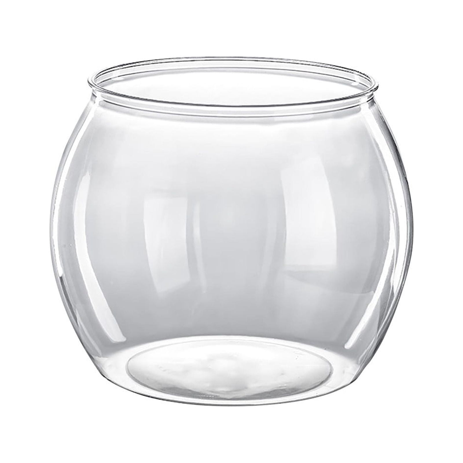 Clear Plastic Fish Tank, Glass Container Desk Ornament, 5.5'' Tall ...