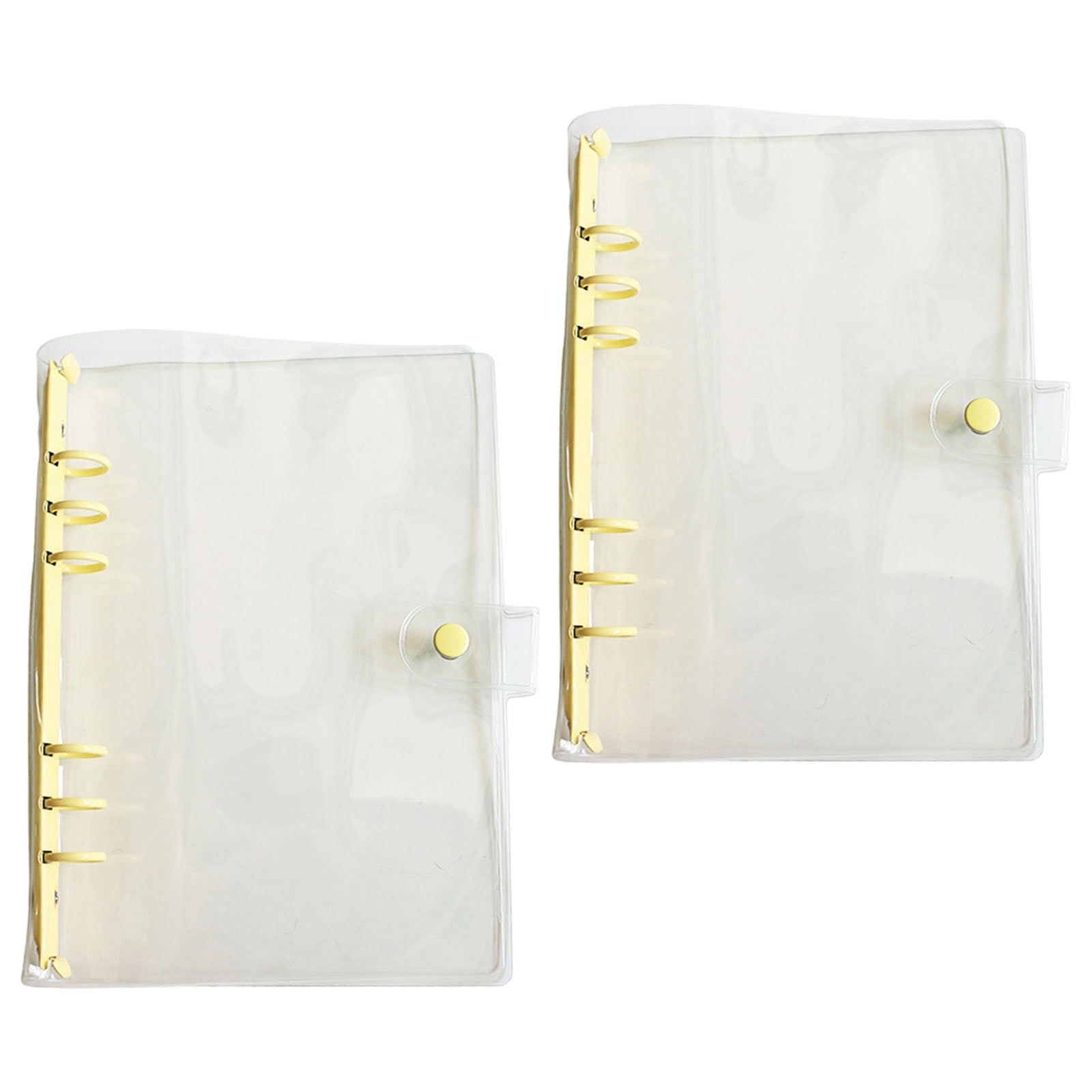 Clear Plastic Flexible Rings Binder Cover with Removable Pages for ...