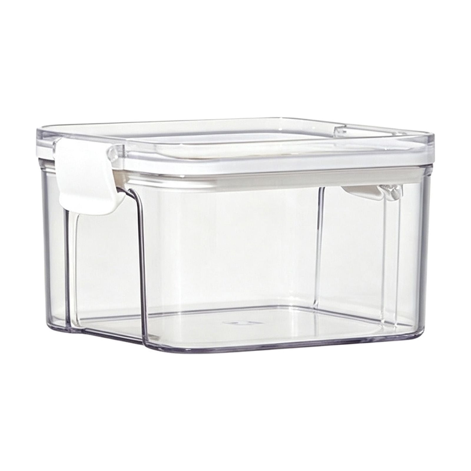 Clear Plastic Food Storage Container, Stackable Airtight Pantry ...