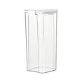 Clear Plastic Food Storage Container, Stackable Airtight Pantry ...