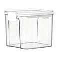 Clear Plastic Food Storage Container, Stackable Airtight Pantry ...