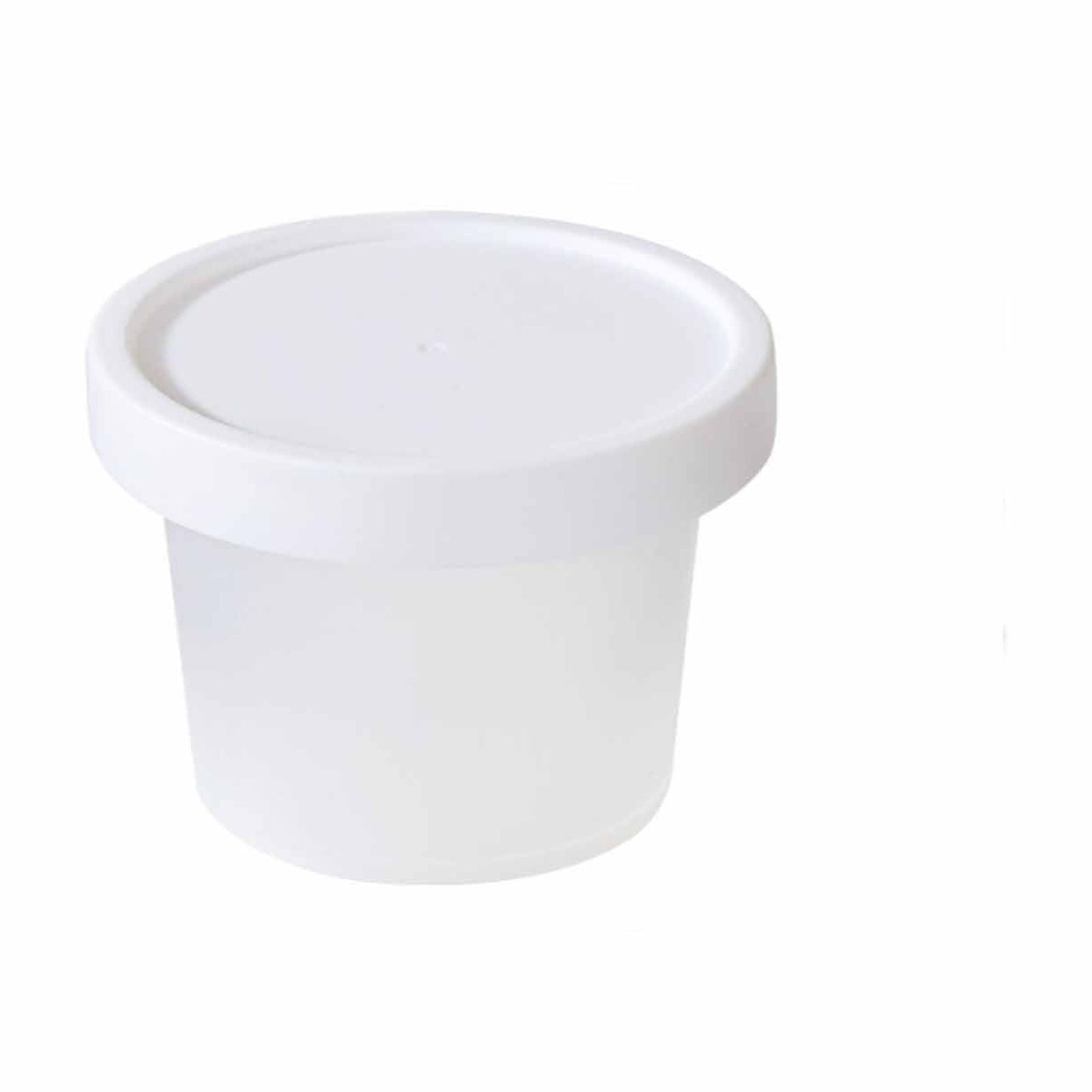 Clear Plastic Food Storage Cups | 4-Size Set of Leak-Proof Takeout ...