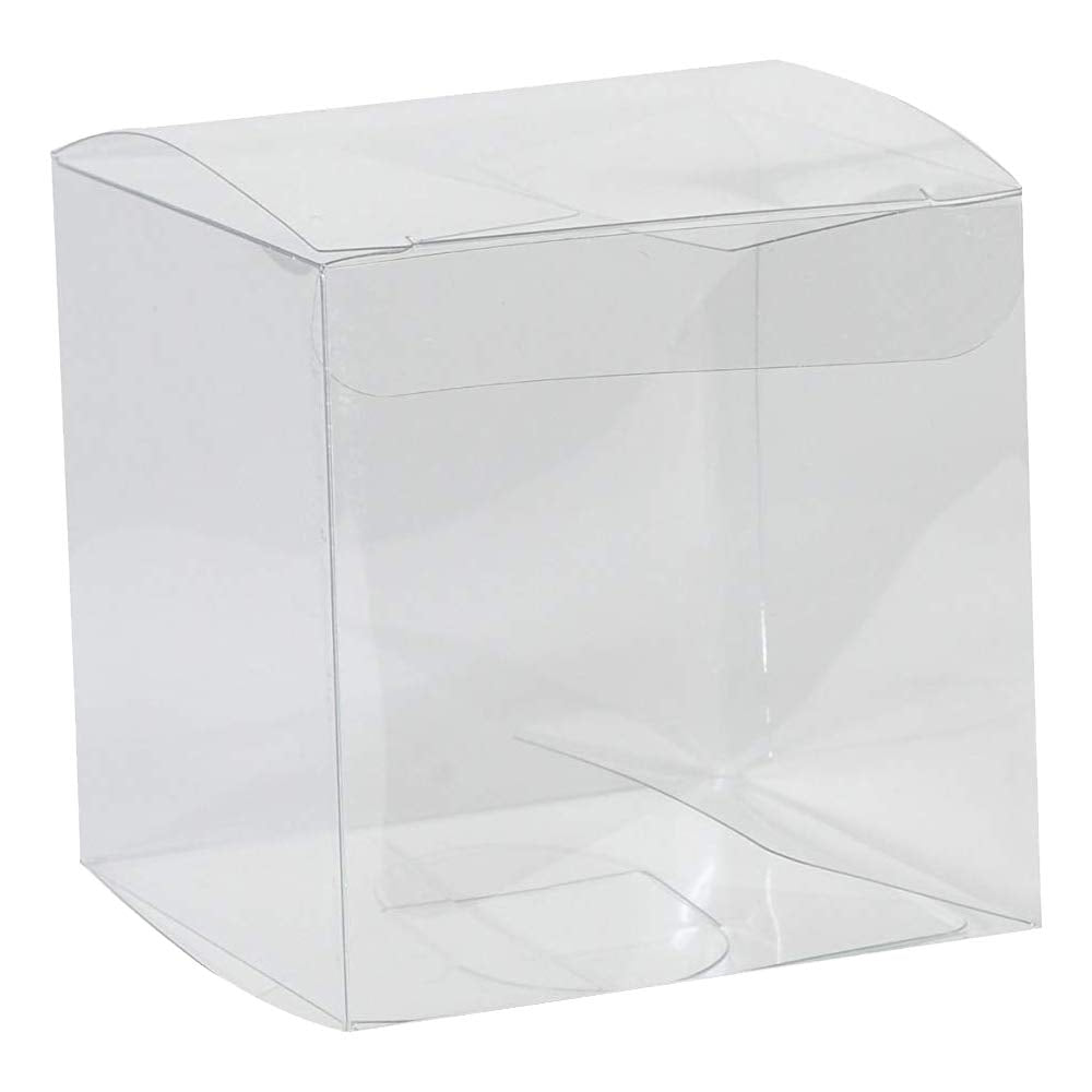 Clear Plastic Gift Boxes 2"X2"X2" 48 Pack - Walmart.com
