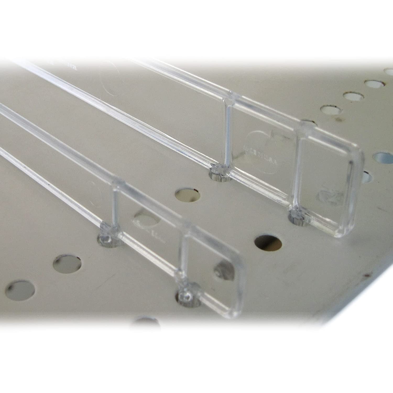 Clear Plastic Gondola Shelf Dividers, Universal Fits All Gondola ...