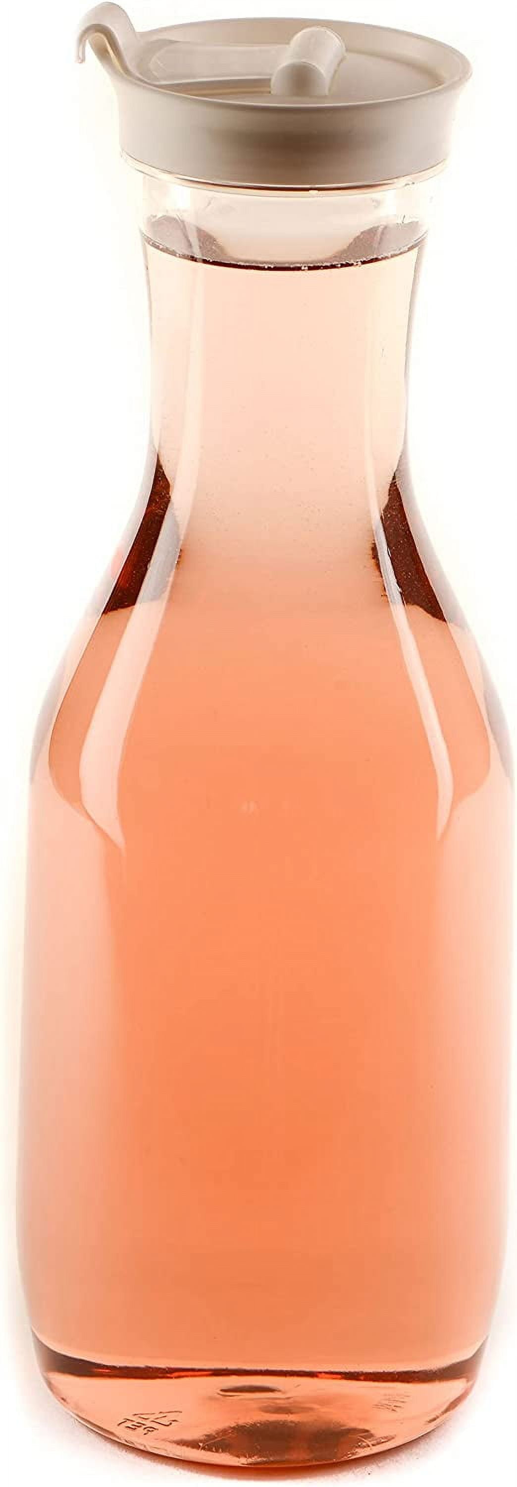 Clear Plastic Heavy Duty Pitcher - Large Water Carafes, Plastic Bottles ...
