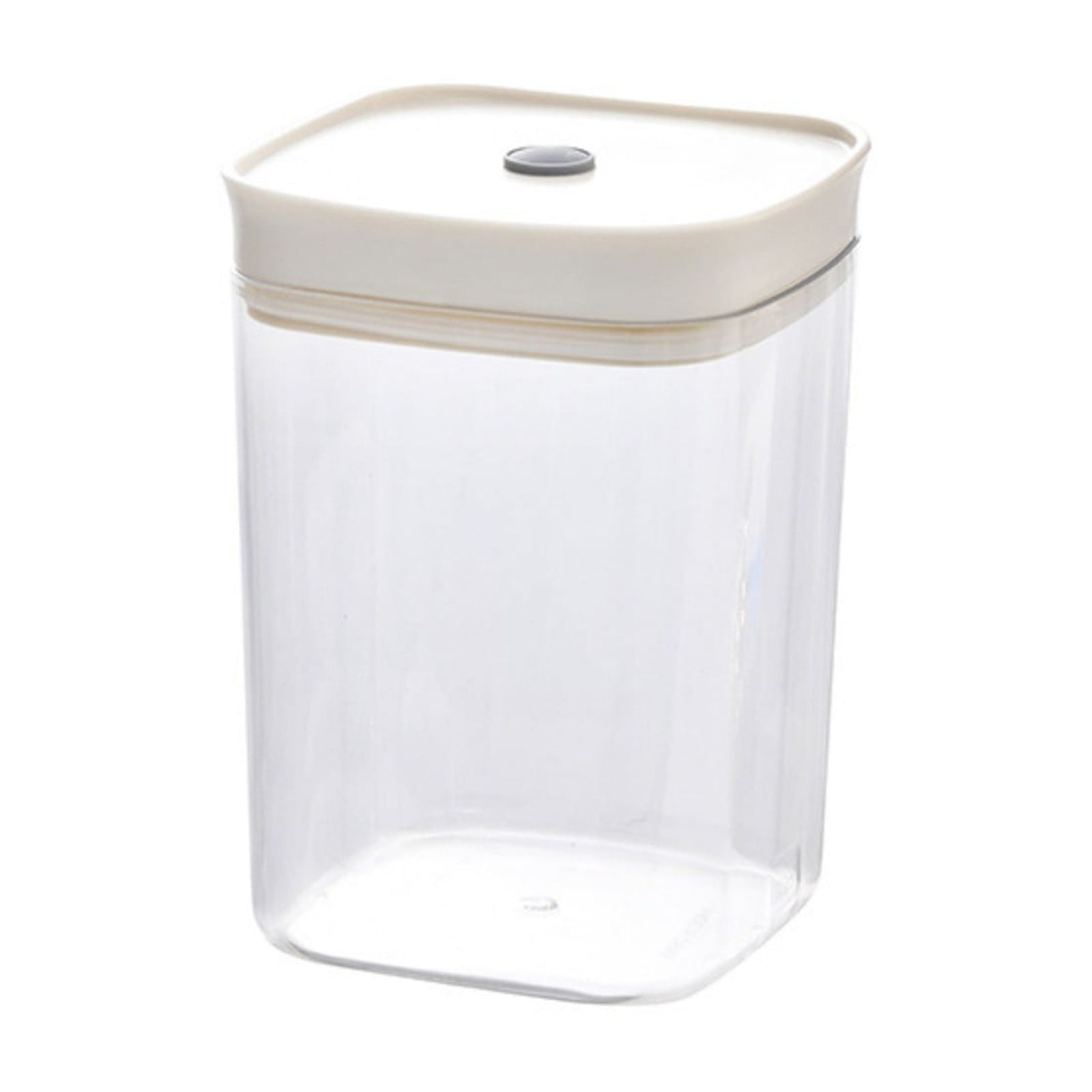 Clear Plastic Jar, Airtight Food Storage Containers Set with Lids ...