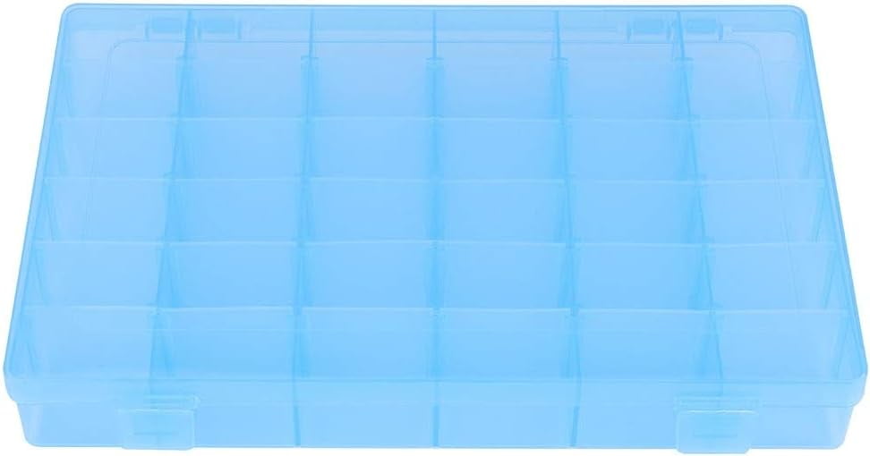 Clear Plastic Jewelry Bead Storage Box Container Organizer Case Craft ...