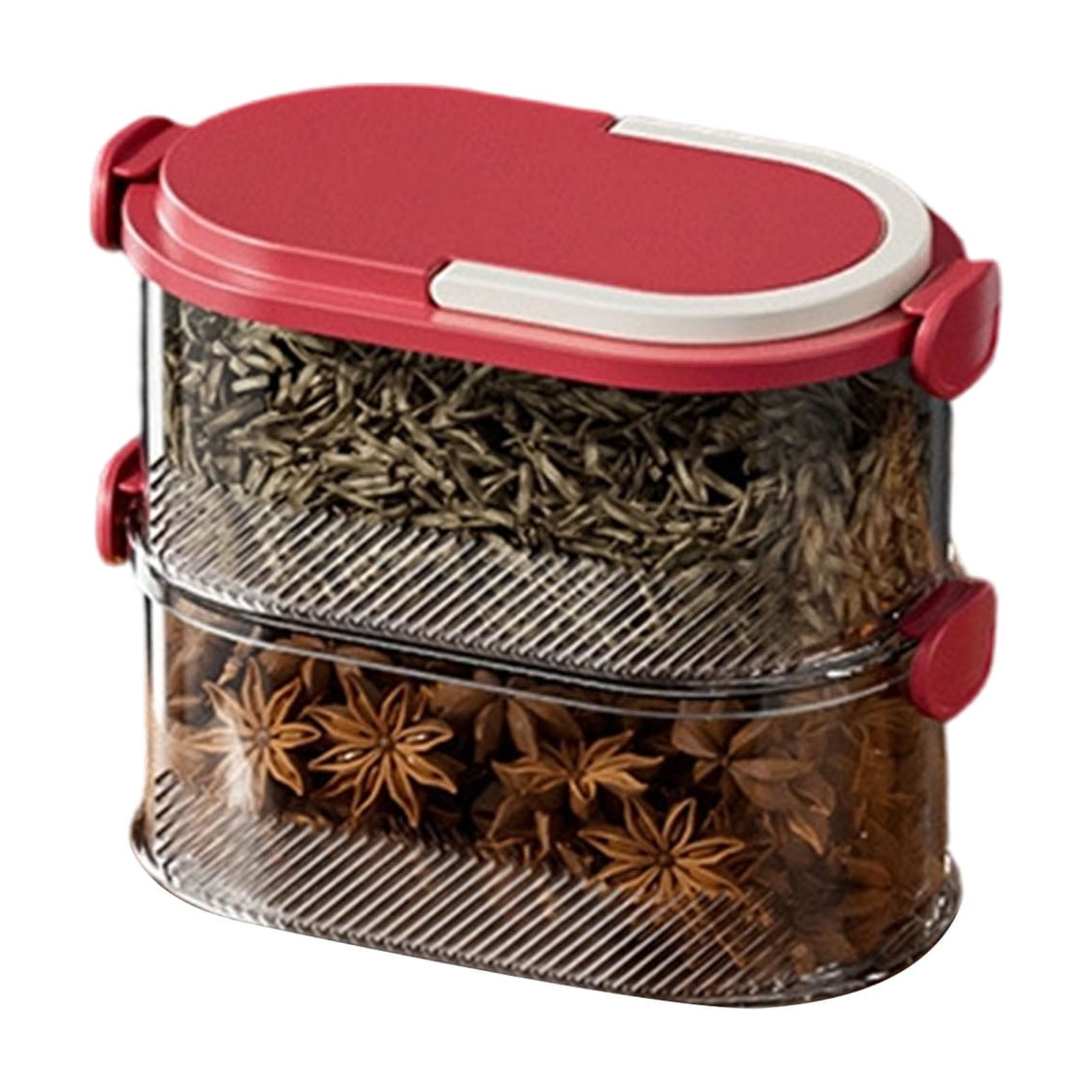 Clear Plastic Kitchen Storage Box With Clear View For Easy Access ...