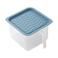 Clear Plastic Kitchen Storage Jar with Handle, Multigrain and Dry Snack ...