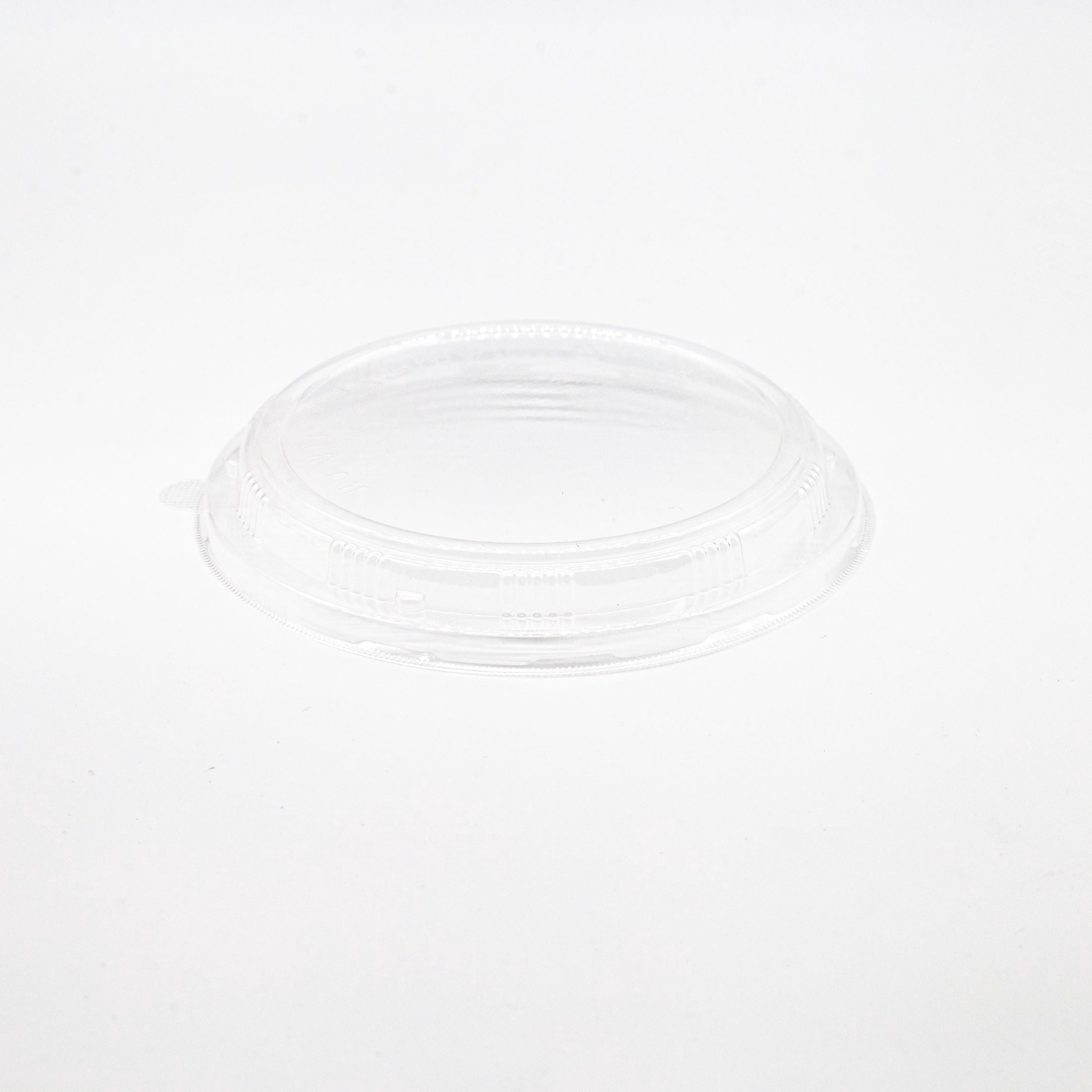 Clear Plastic Lid- fit 5" Round Wooden Container 300 count box (Lid ...