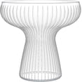 Clear Plastic Margarita Glasses, 11 oz, Set of 40, Disposable Ripple ...