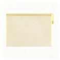 Clear Plastic Mesh Zipper Pouches, File Organizers, Stationery Storage ...