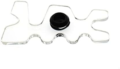 Clear Plastic Moosehead Pool Billiard Cue Bridge Head Pool Stick Holder ...