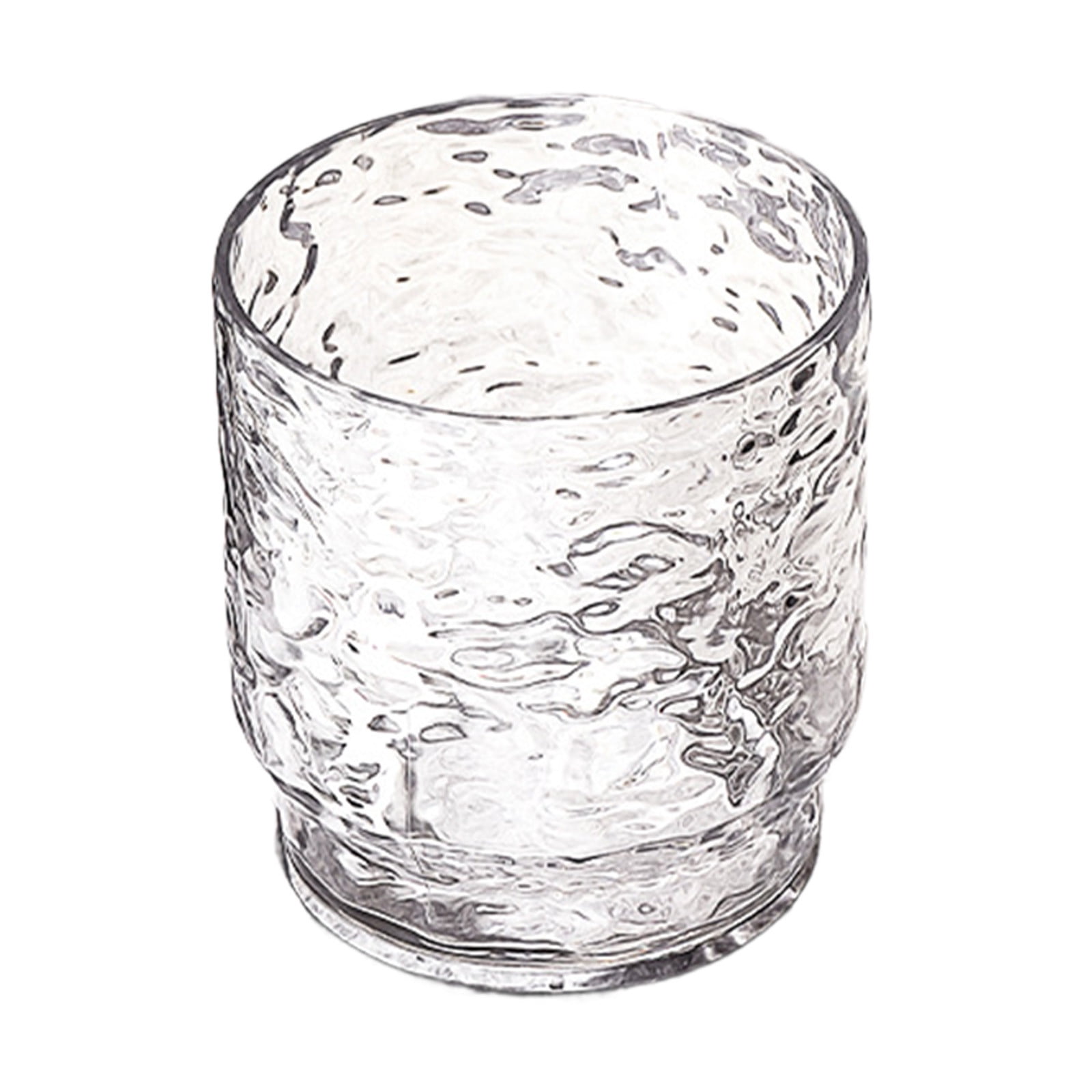 Clear Plastic Mouthwash Cup - Square Toothbrush Mug for Bathroom, Home ...