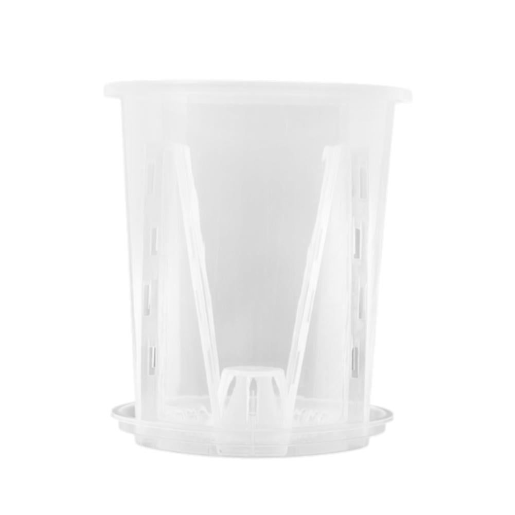 Clear Plastic Orchid Pots with Holes Hollow Breathable Garden ...