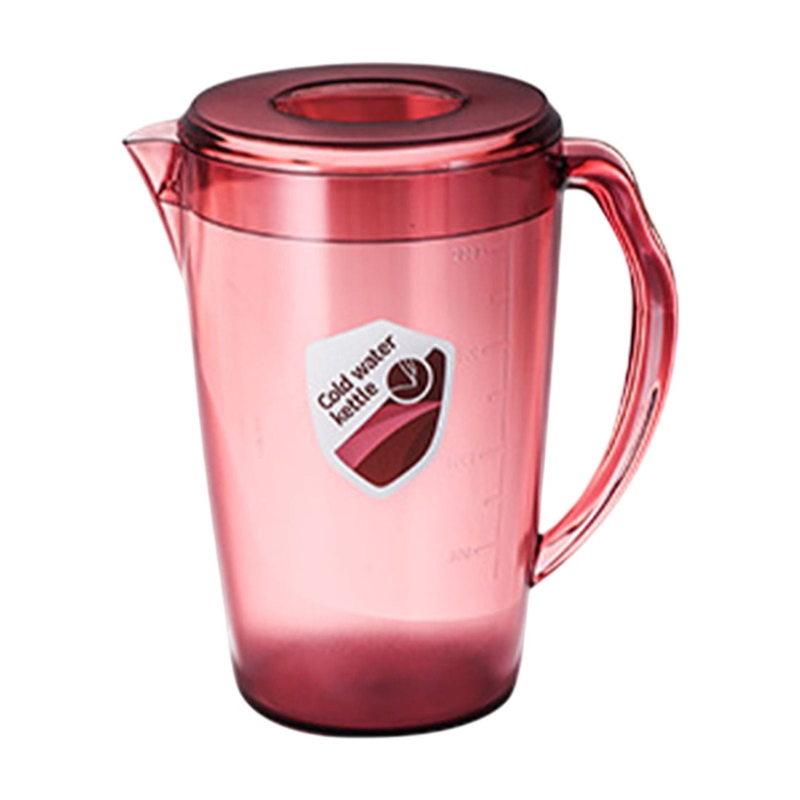 Clear Plastic Pitcher with Lid, Clear Water Pitcher for Cold Drinks ...